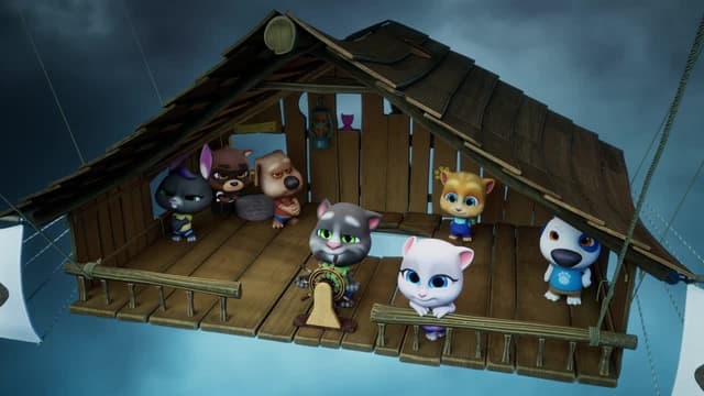 Watch Talking Tom Shorts S01:E09 - Super Fun Stories - Free TV Shows | Tubi