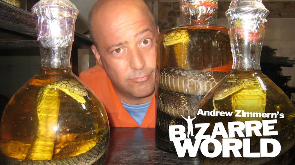 Watch Andrew Zimmern's Bizarre World Stream en línea | Tubi TV Gratis