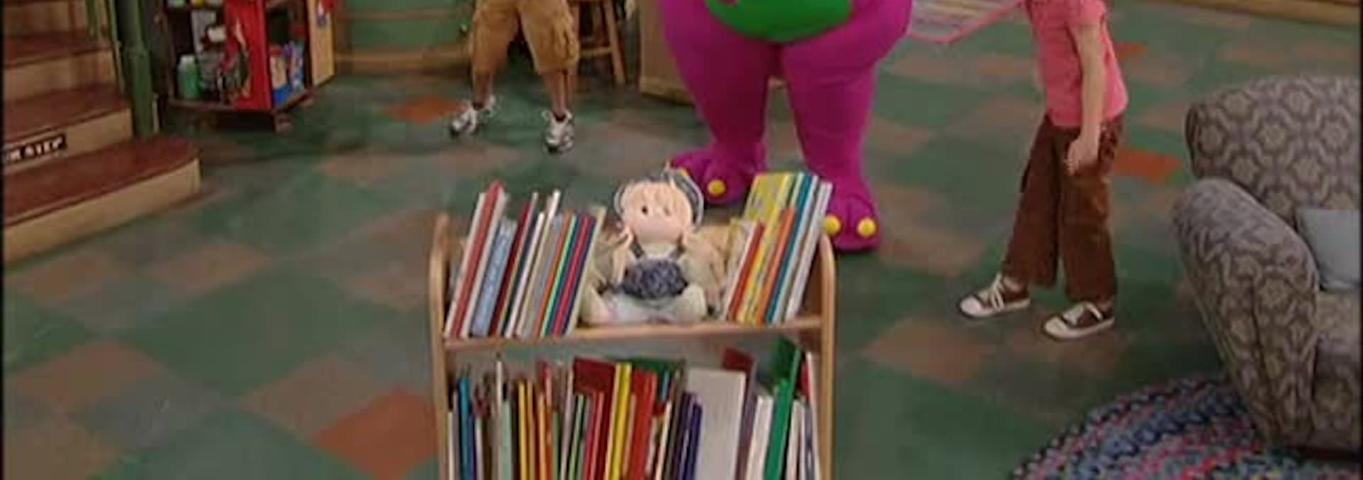 Watch Barney y sus amigos (Doblado) S12:E02 - La luna imaginaria: una ...