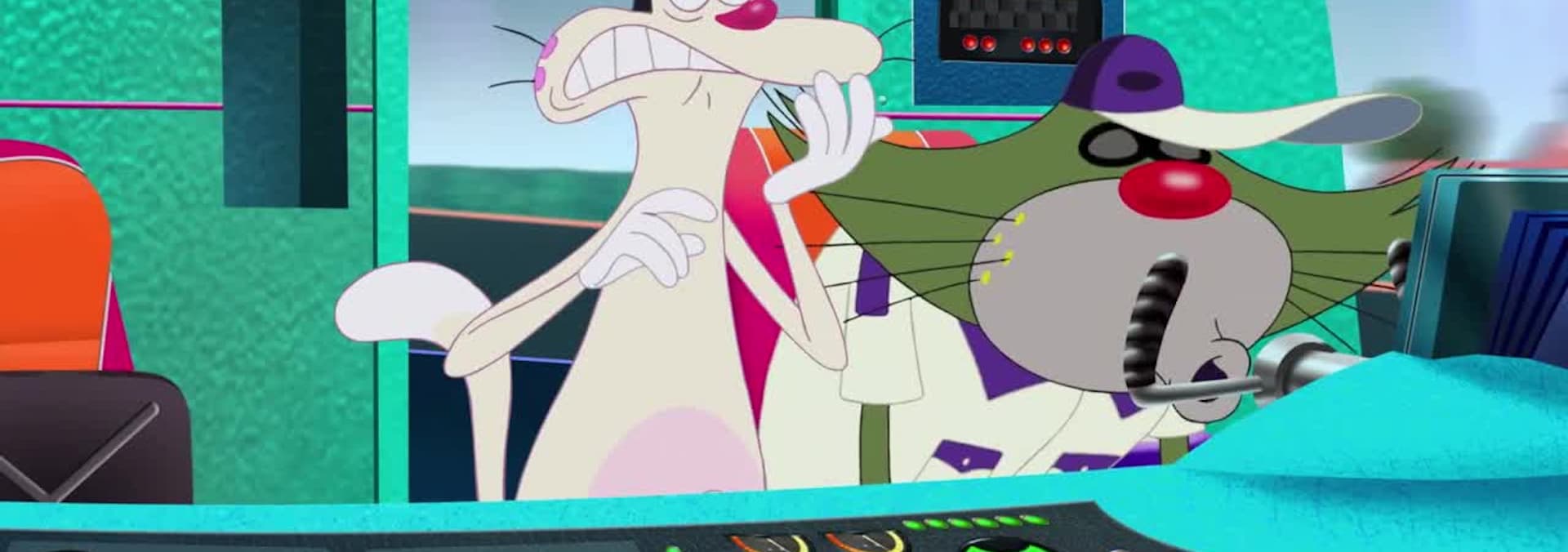 Watch Oggy and the Cockroaches S04:E23 - Bicycle Crazy! / A Streetcar ...