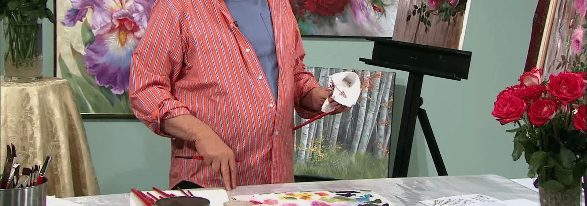 Watch The Beauty of Oil Painting S04:E25 - Barnyard Roses - Free TV ...
