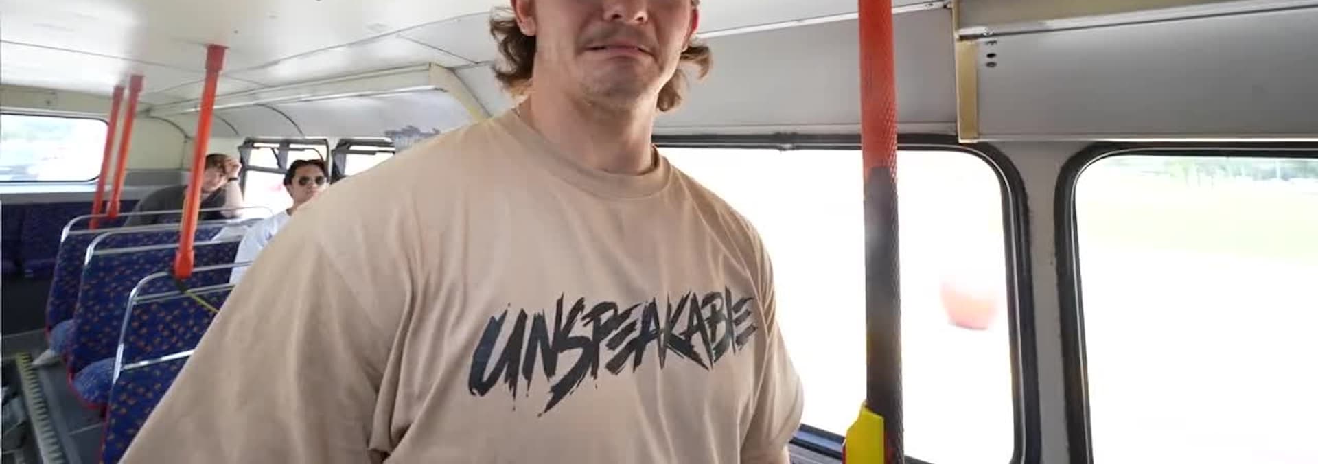 Watch Unspeakable S14:E03 - I Survived 24 Hours in a 2-Story Bus - Free ...