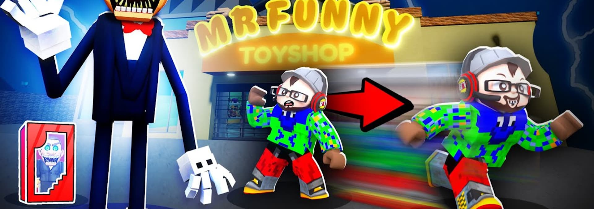 Watch FGTeeV S15:E06 - Escape Mr. Funny's Toy Shop and the Baby in ...