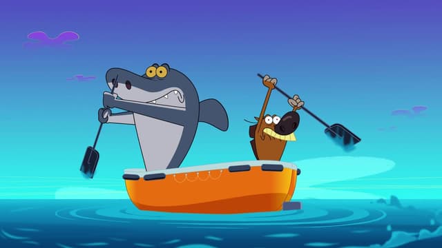 Watch Zig & Sharko: The Laugh Boat S03:E10 - My Buddy Big Foot | Hide ...
