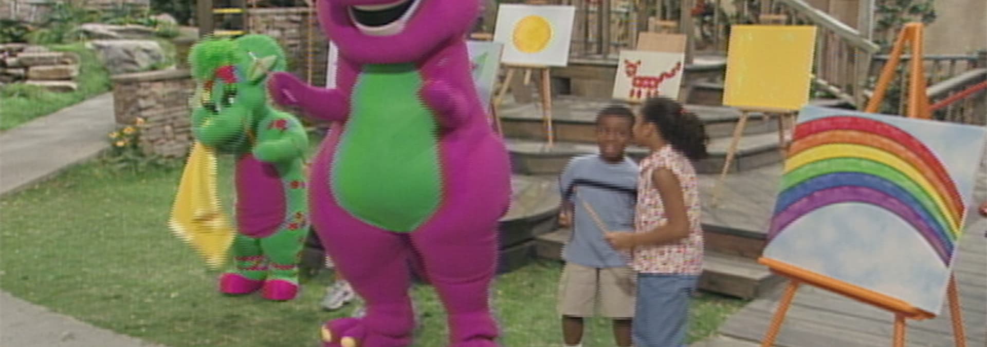 Watch Barney & Friends S09:E914 - A Wonderful World of Colors and ...