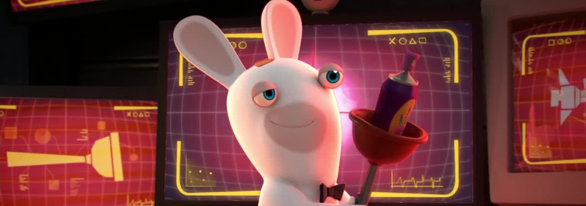 Watch Rabbids Invasion (Doblado) S02:E24 - Rabbid 00Nada/Rabbid Loco Y ...