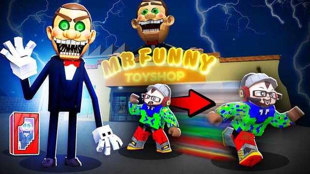 Watch FGTeeV S15:E06 - Escape Mr. Funny's Toy Shop and the Baby in ...