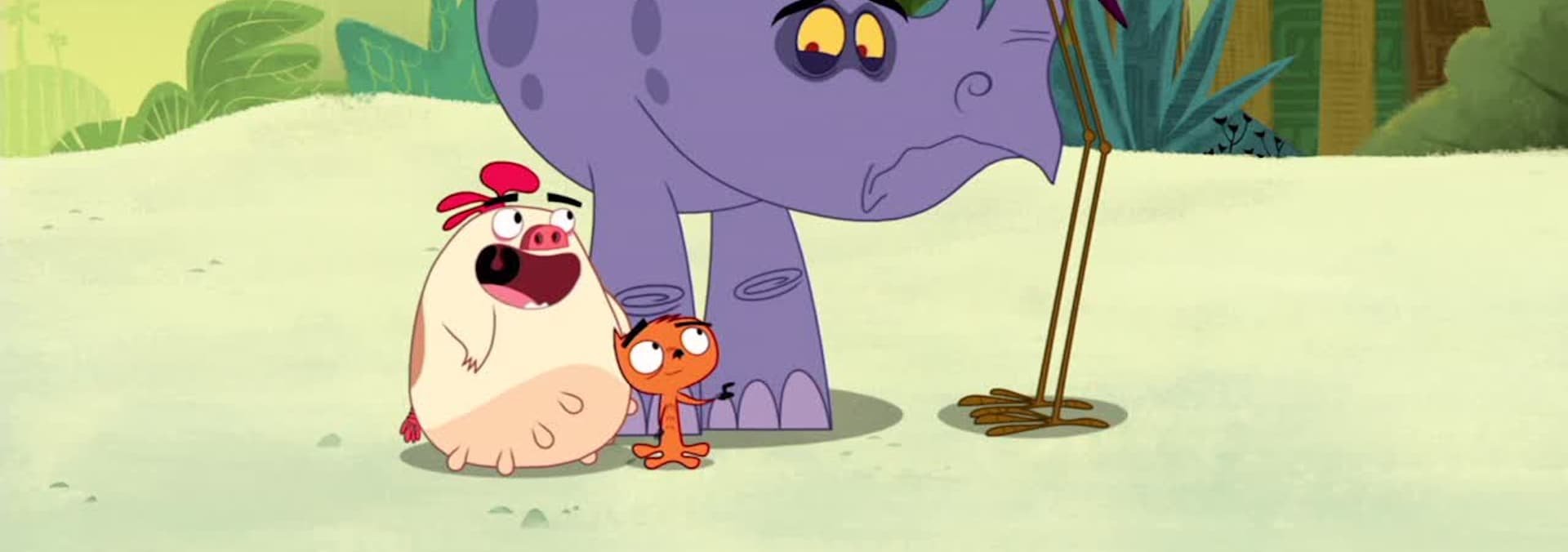 Watch Spliced! S02:E13 - One Joe Wingus / Poosh and the Quest of the ...