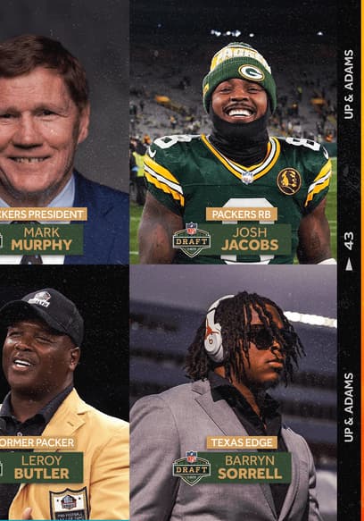 Watch Up & Adams S03:E185 - LeRoy Butler, Mark Murphy, Josh Jacobs ...