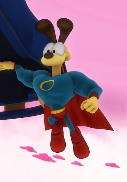 Watch The Garfield Show S01:E25 - The Amazing Flying Dog/The Last Word ...