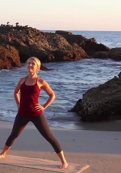 Watch Happy Yoga wth Sarah Starr S06:E02 - Fiery Ocean Sunset - Free TV ...