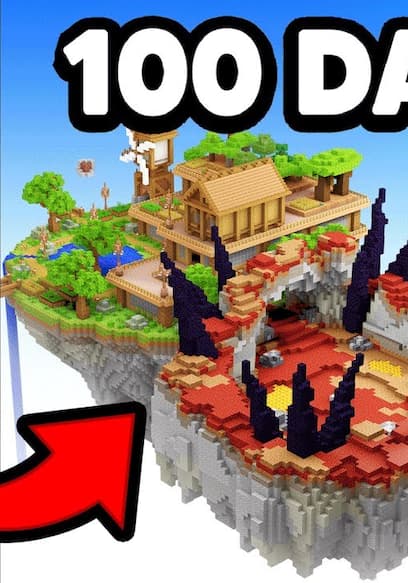 Watch SSundee S02:E18 - I Survived 100 Days in Minecraft Skyblocks ...