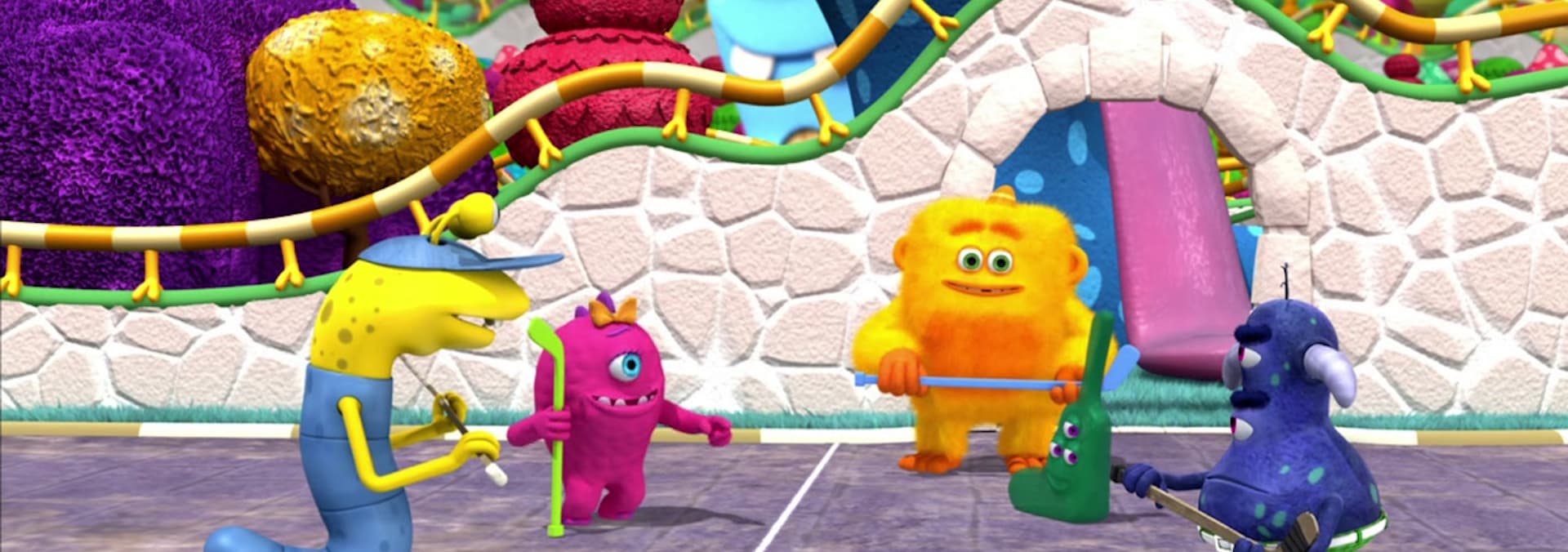 Watch Monster Math Squad S01:E28 - Monster Road Hockey - Free TV Shows ...