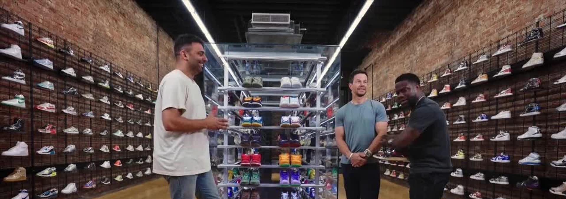 Watch Sneaker Shopping S04:E12 - Mark Wahlberg and Evan Mock Go Sneaker ...