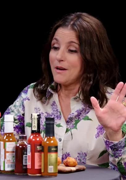 Watch Hot Ones S21:E02 - Julia Louis-Dreyfus Fires Her Publicist While ...