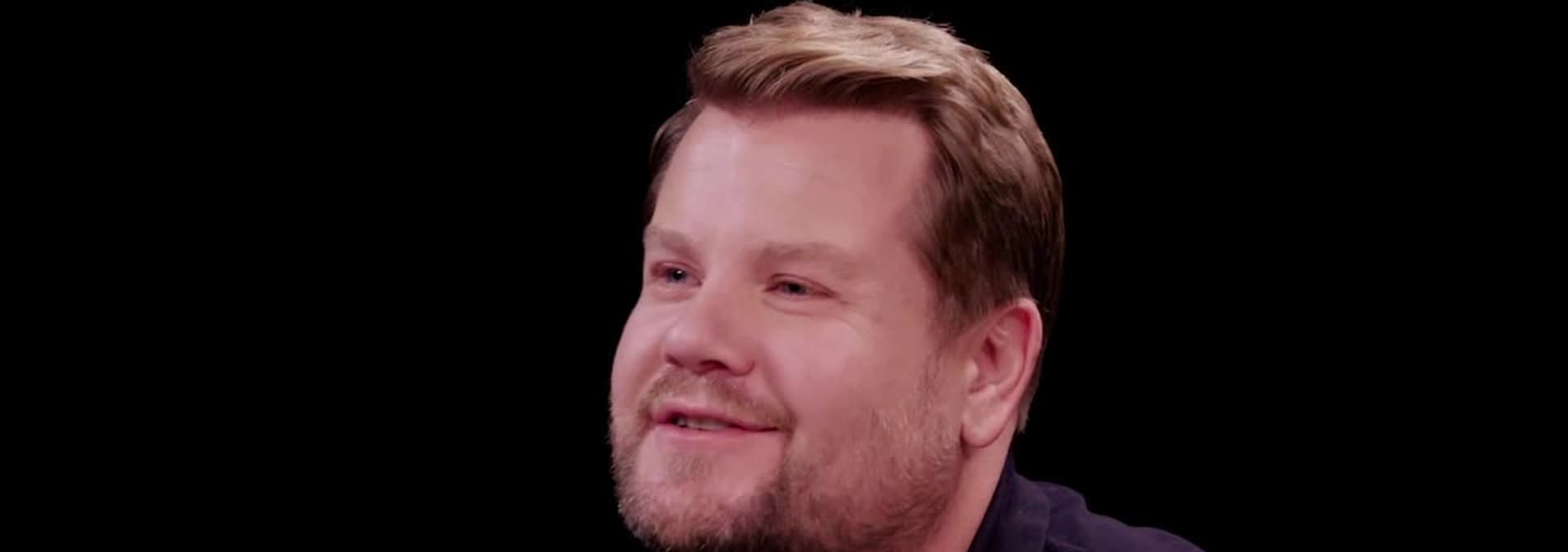 Watch Hot Ones S19:E07 - James Corden Experiences Mouth Karma While Eating Spicy Wings - Free TV ...