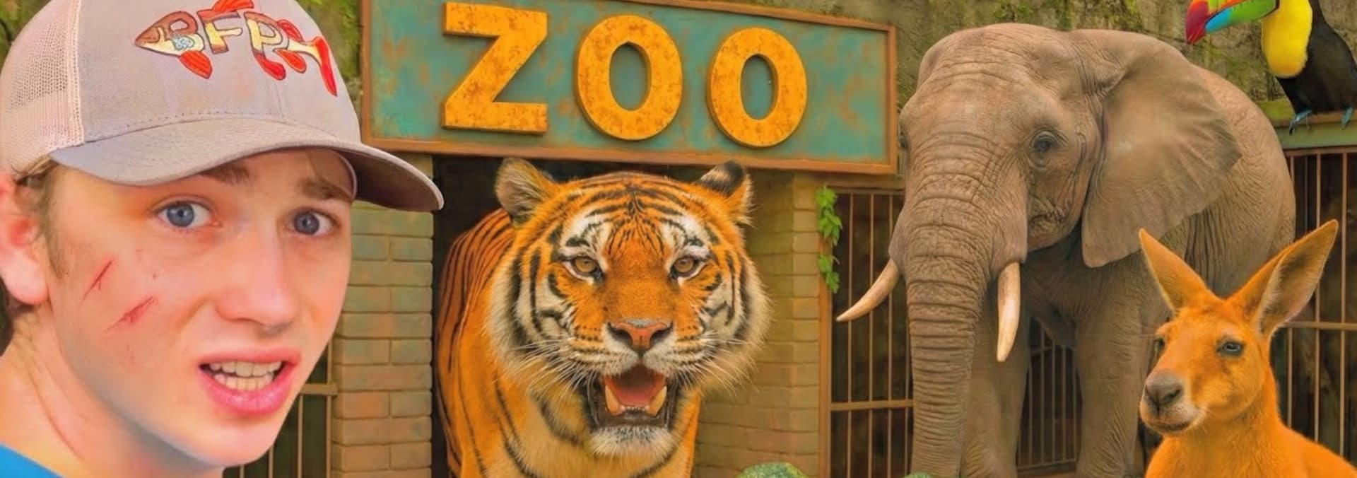 Watch Bass Fishing Productions S03:E02 - I Found an Abandoned Zoo ...