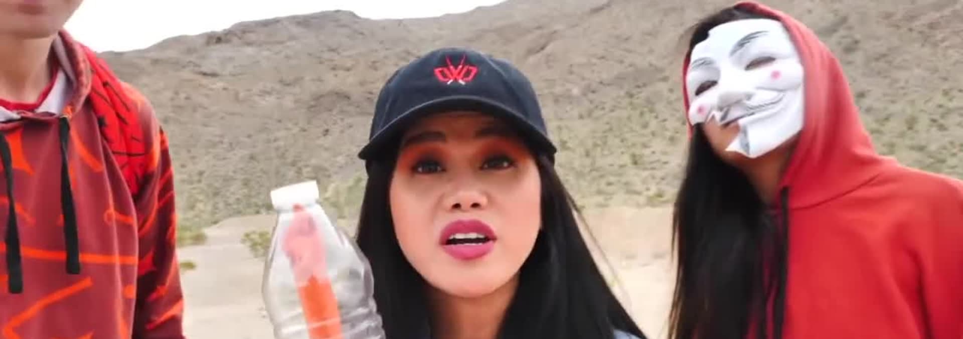 Watch Spy Ninjas S19:E09 - SURVIVING FALLING ROCKS THROWN by PROJECT ...