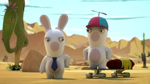 Watch Rabbids Invasion (Doblado) S02:E13 - Rabbid malhumamorado/Rabbid ...