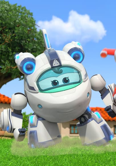 Watch Super Wings (Doblado) S04:E15 - Holo héroes / La vivaz varita ...