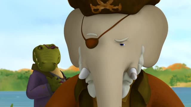 Watch Babar and the Adventures of Badou S04:E42 - Avast Chance / Who's ...