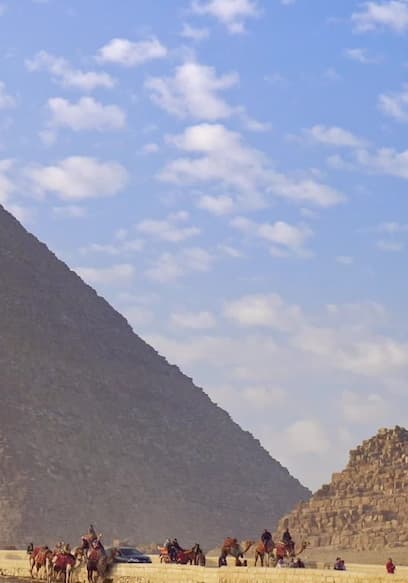 Watch History's Greatest Mysteries S04:E10 - The Puzzling Pyramids of ...