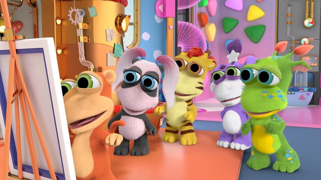 Watch Kiddets S01:E05 - Dragons and Knights - Free TV Shows | Tubi