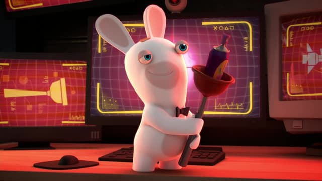 Watch Rabbids Invasion (Doblado) S02:E24 - Rabbid 00Nada/Rabbid Loco Y ...