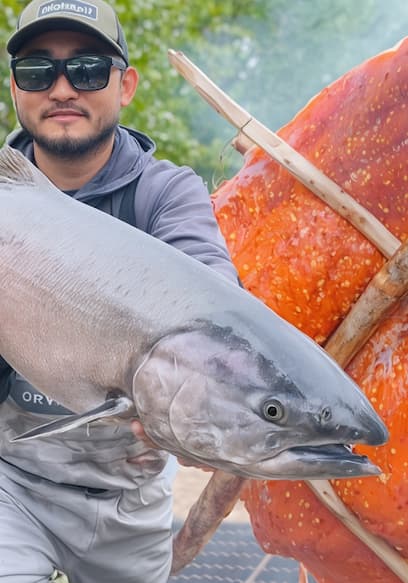 Watch Outdoor Chef Life S01:E01 - Best Campfire Smoked Salmon - Free TV ...