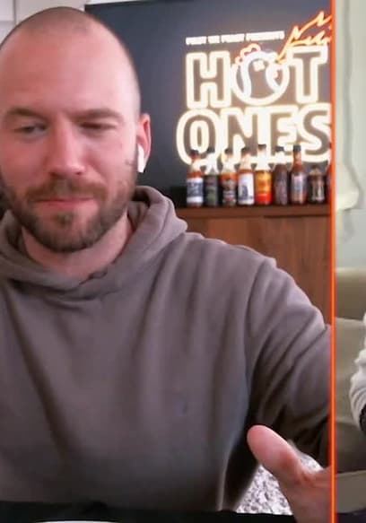 Watch Hot Ones S12:E02 - Brie Larson Takes on a New Form While Eating ...