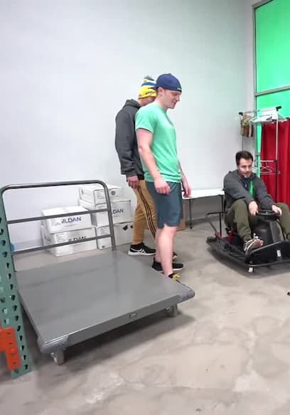 Watch Unspeakable S09:E03 - 24-Hour Overnight Warehouse Challenge ...