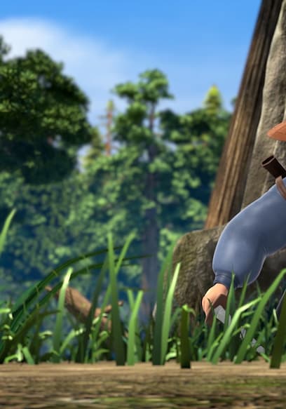 Watch Boonie Bears: Monster Plan S02:E22 - Time to Duel / Hairy Vick ...