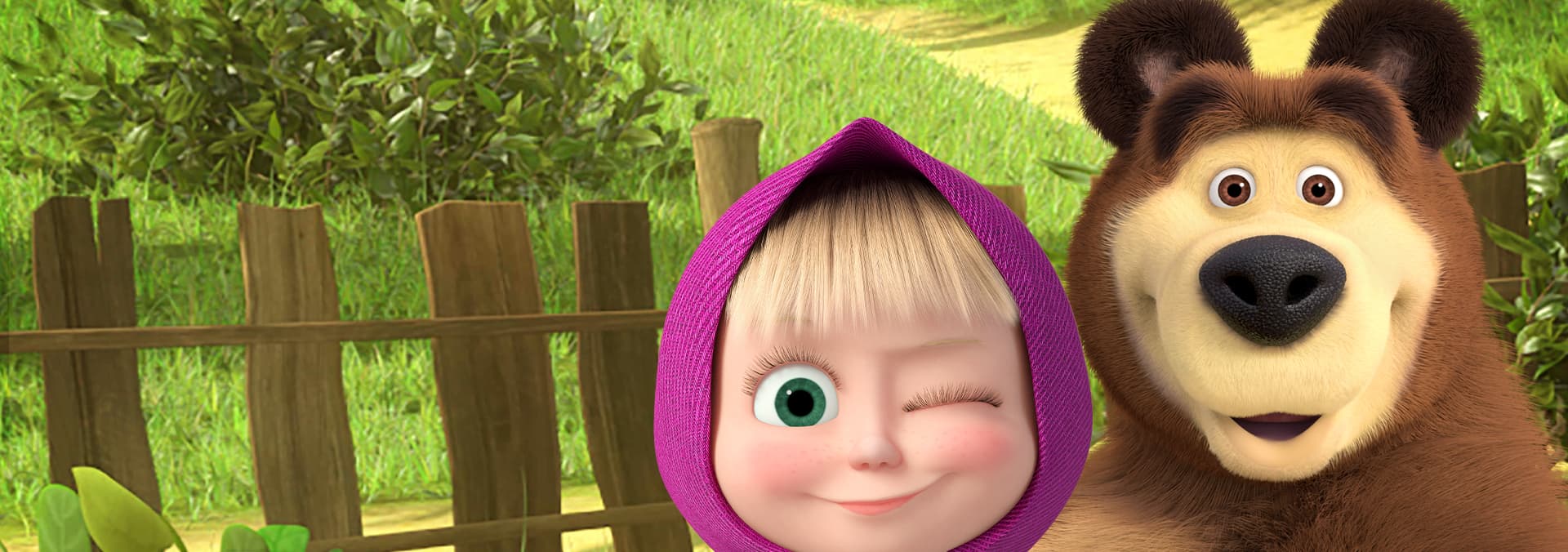Watch Masha and the Bear S03:E06 - Monkey Business / God Save the Queen ...
