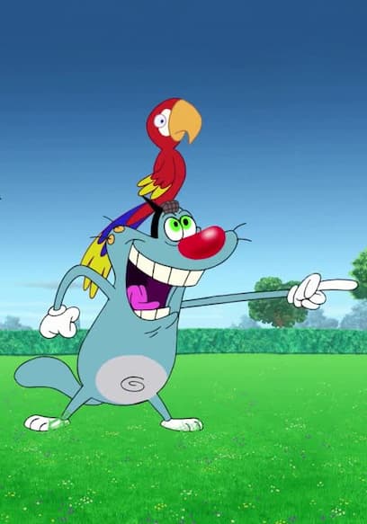 Watch Oggy and the Cockroaches S04:E12 - Teleportation / Buddy Parrot ...
