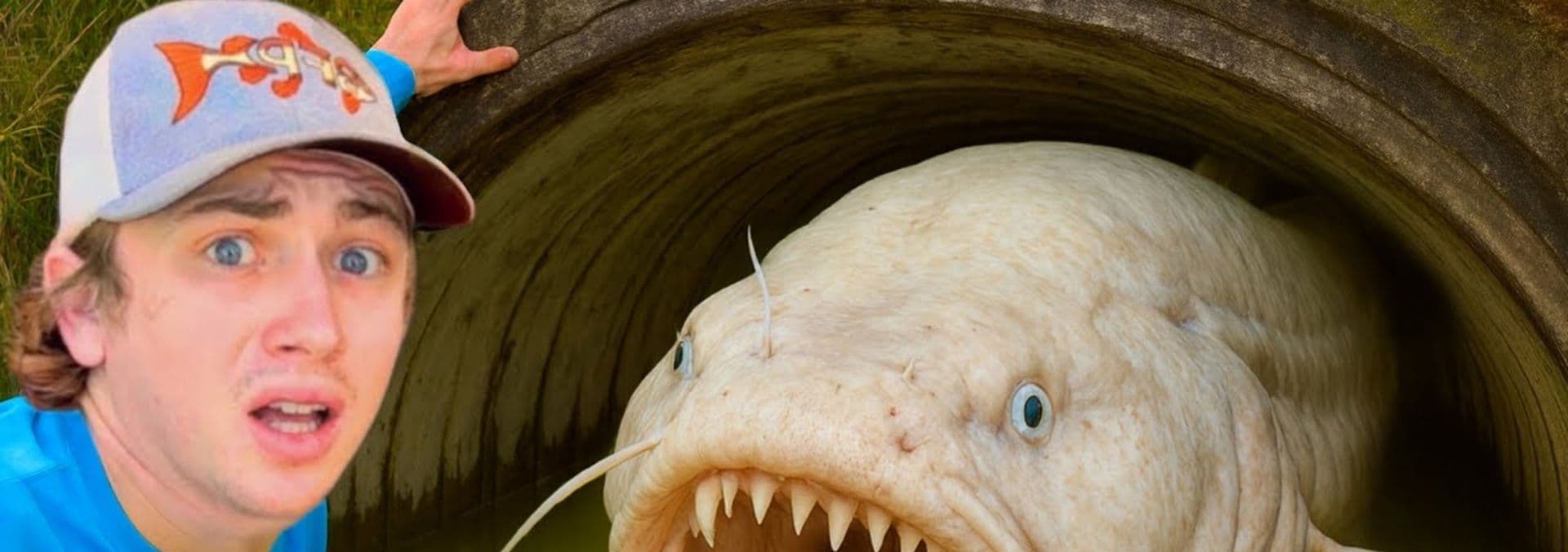 Watch Bass Fishing Productions S02:E19 - I Found a Hidden Tunnel FILLED ...
