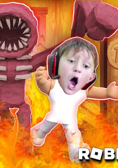 Watch FGTeeV S18:E11 - Roblox DOORS 100 or 1000? Drizz Carries Me to ...