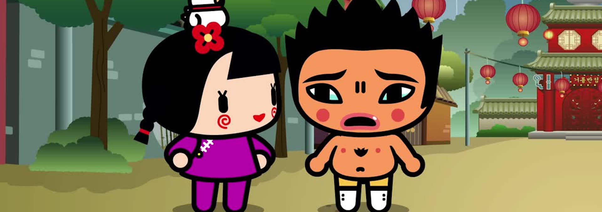 Watch Pucca S02:E06 - Fab Abyo, the Bride of Muji, Full Moon Pucca ...