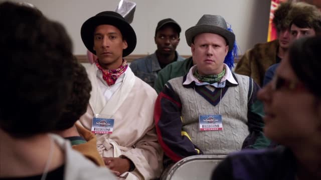 Watch Community S04:E03 - Conventions of Space and Time - Free TV Shows ...