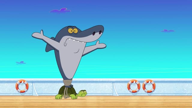 Watch Zig & Sharko: The Laugh Boat S03:E10 - My Buddy Big Foot | Hide ...