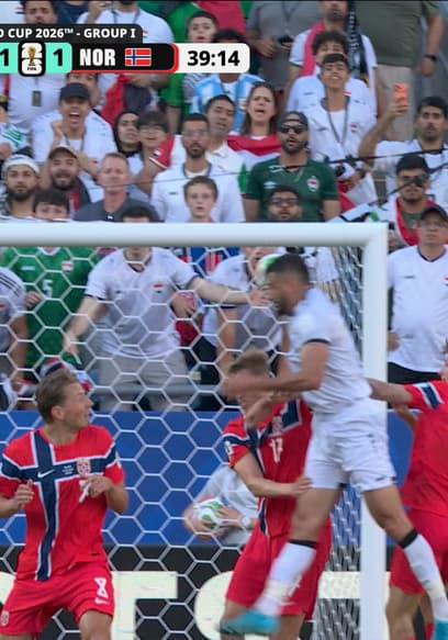 Watch Stars of the FIFA World Cup 2026™ Iraq's Aymen Hussein scores ...