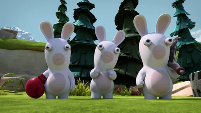 Watch Rabbids Invasion (Doblado) S04:E07 - Rabbid Clowns/Rabbid and the ...