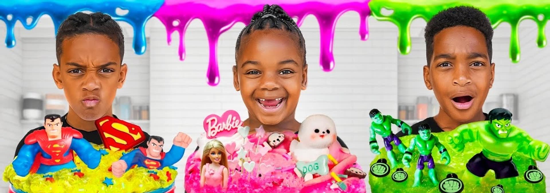 Watch Prince Family Clubhouse S25:E07 - Making Giant Fluffy Slime ...
