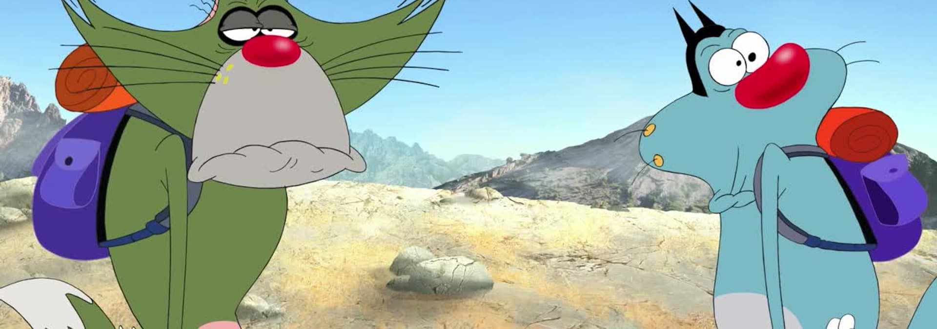 Watch Oggy and the Cockroaches S04:E22 - Very Special Deliveries / Into ...