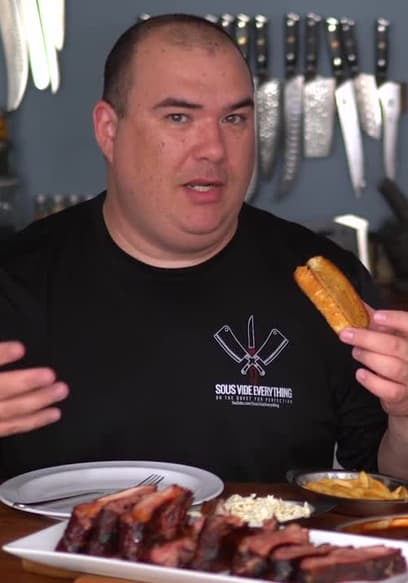 Watch Guga Foods S04:E03 - Home Cook vs. Best BBQ Delivery / How I ...