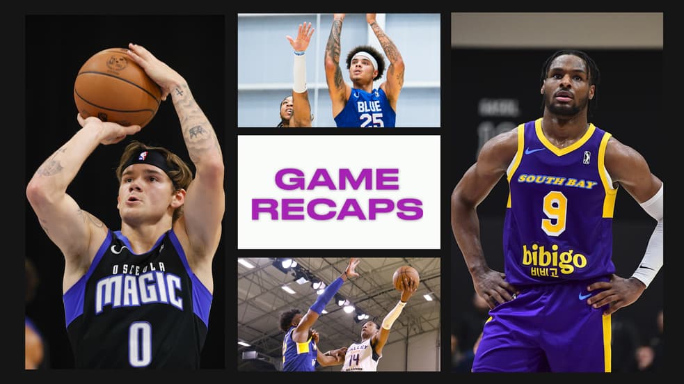 Watch NBA G League Game Recaps Streaming Online | Tubi Free TV