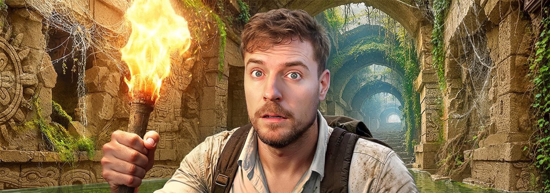 Watch MrBeast S08:E08 - Beast Explores 2,000-Year-Old Ancient Temples ...