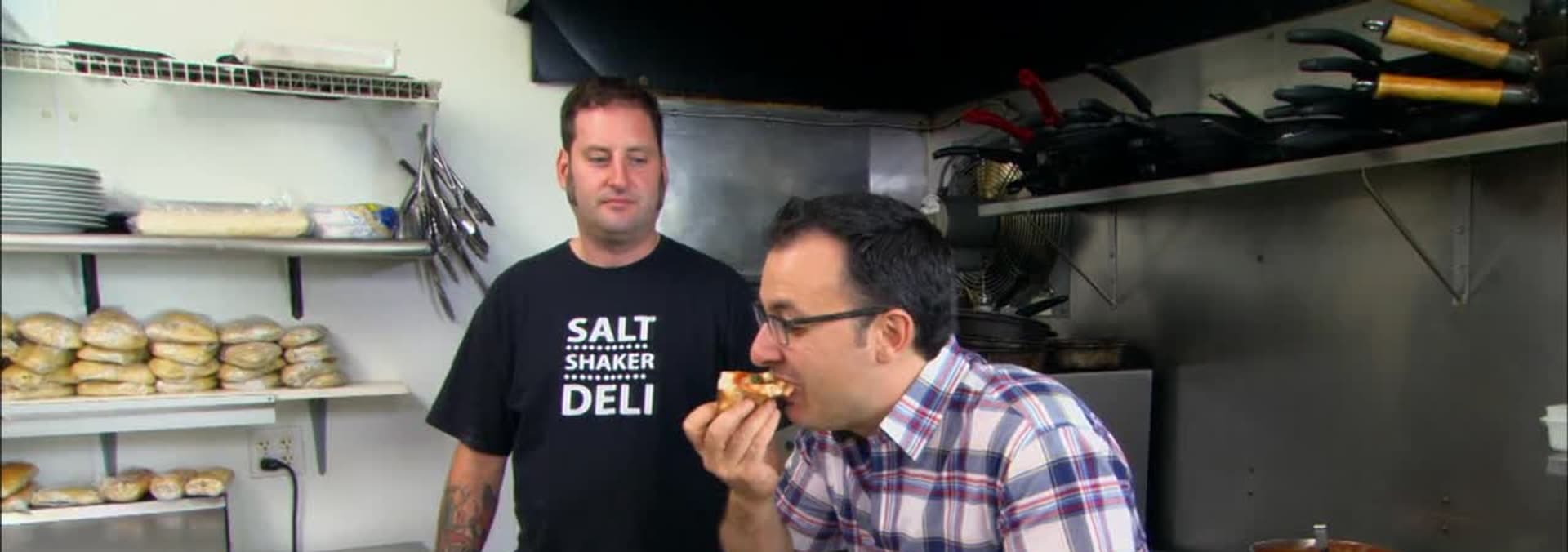 Watch You Gotta Eat Here! S03:E11 - Art-Is-in Bakery, Sloppy Hogs Roed ...