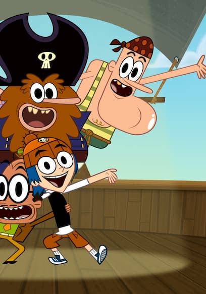 Watch Grojband S01:E19 - The Bandidate / It's the Pirate Lounge for Me ...