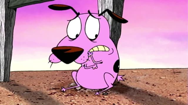 Watch Courage the Cowardly Dog S02:E07 - Nowhere TV/Mega Muriel the ...