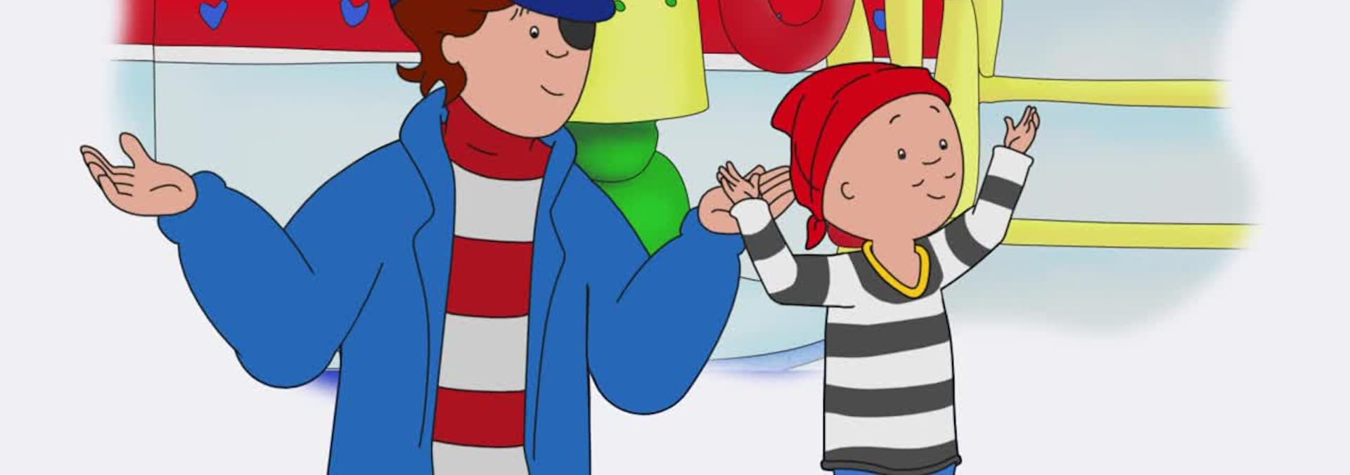 Watch Caillou S05:E23 - Daddy's Puzzles // Play With Me // Caillou's ...